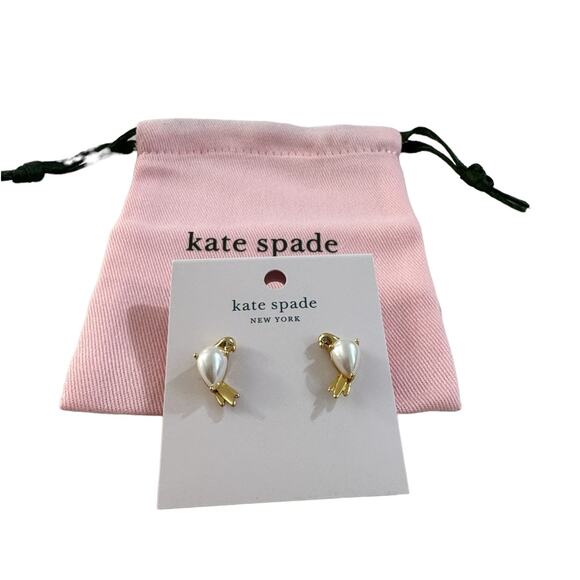 kate spade | Jewelry | Kate Spade Spring Scene Bird Studs New | Poshmark